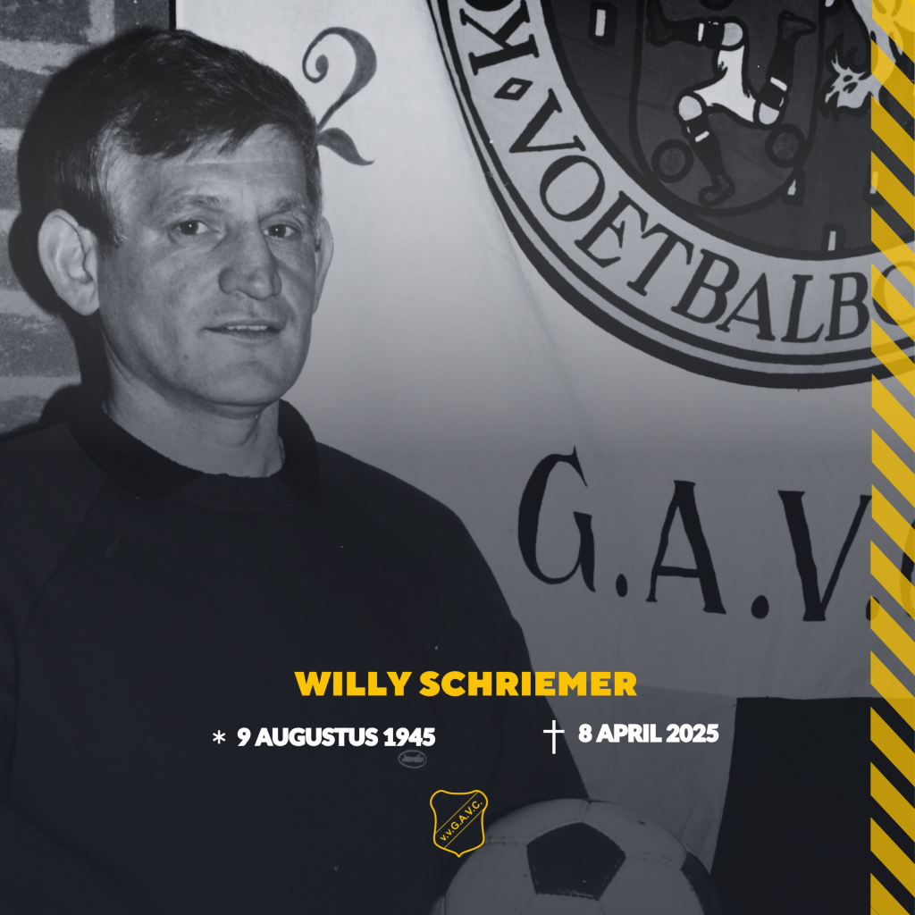 Willy Schriemer overleden | GAVC